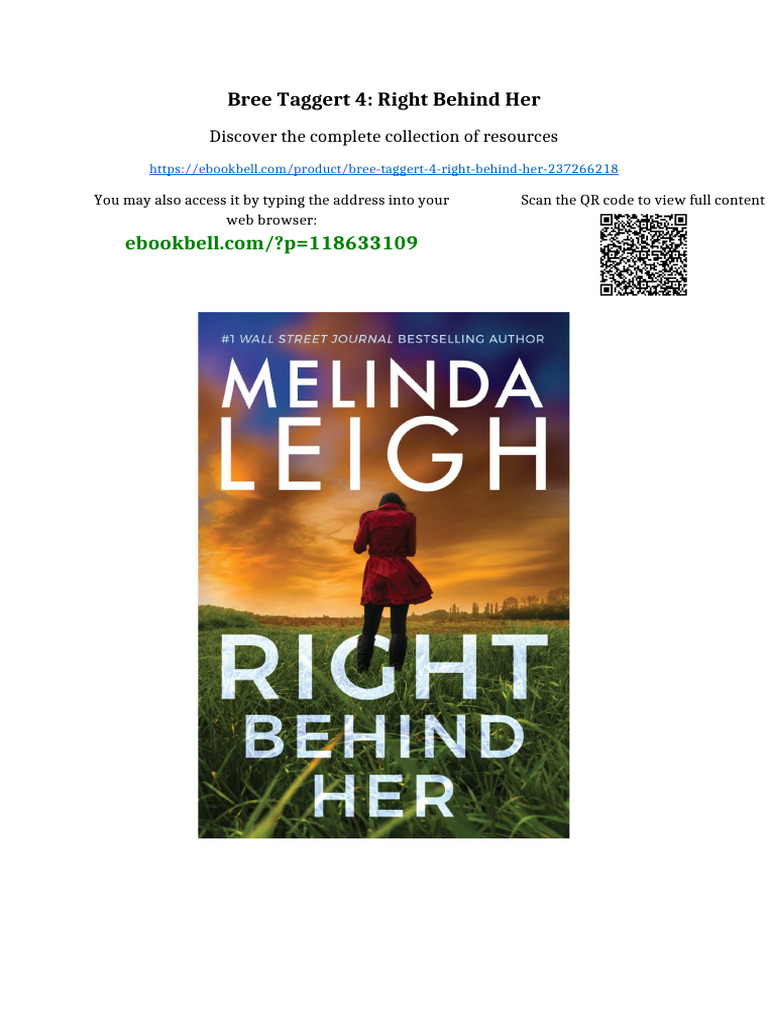 Bree Taggert 4: Right Behind Her Latest PDF 2025 | PDF | Illuminati