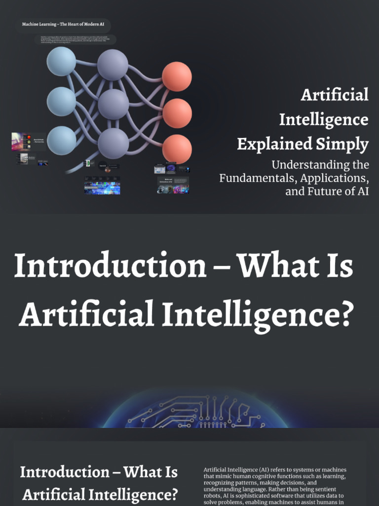 Artificial Intelligence Explained Simply | PDF