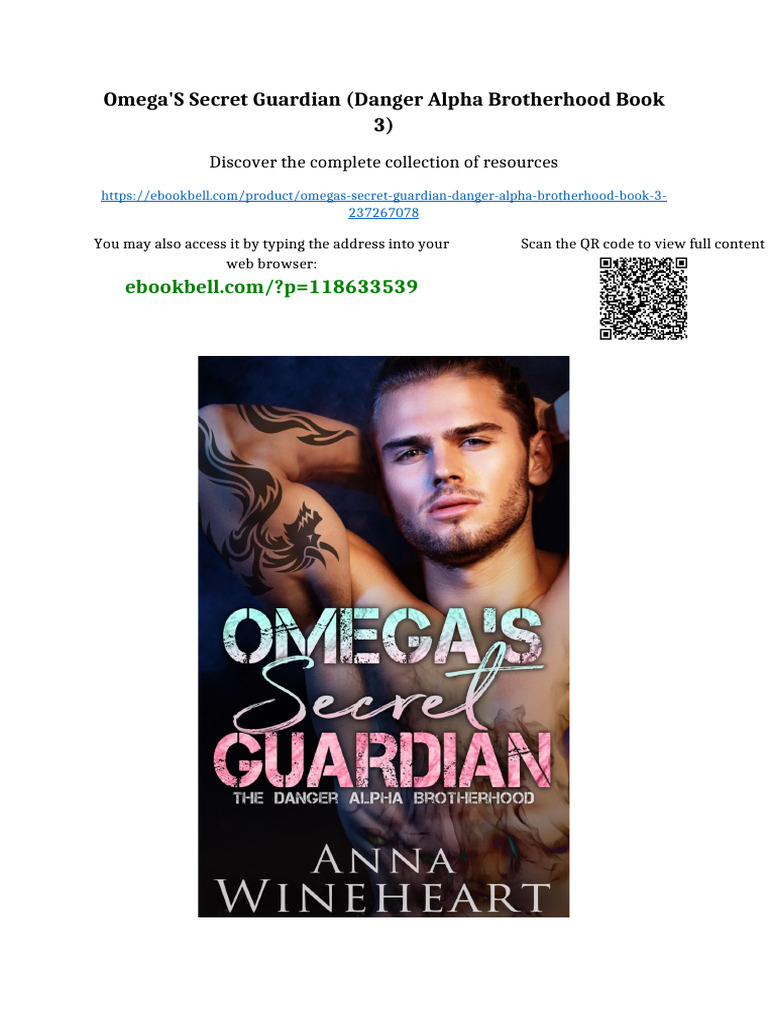 Omega's Secret Guardian (Danger Alpha Brotherhood Book 3) Digital ...