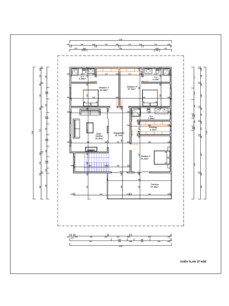 Vue en Plan Etage Projet Ami Landry Du 29-11-2025 | PDF