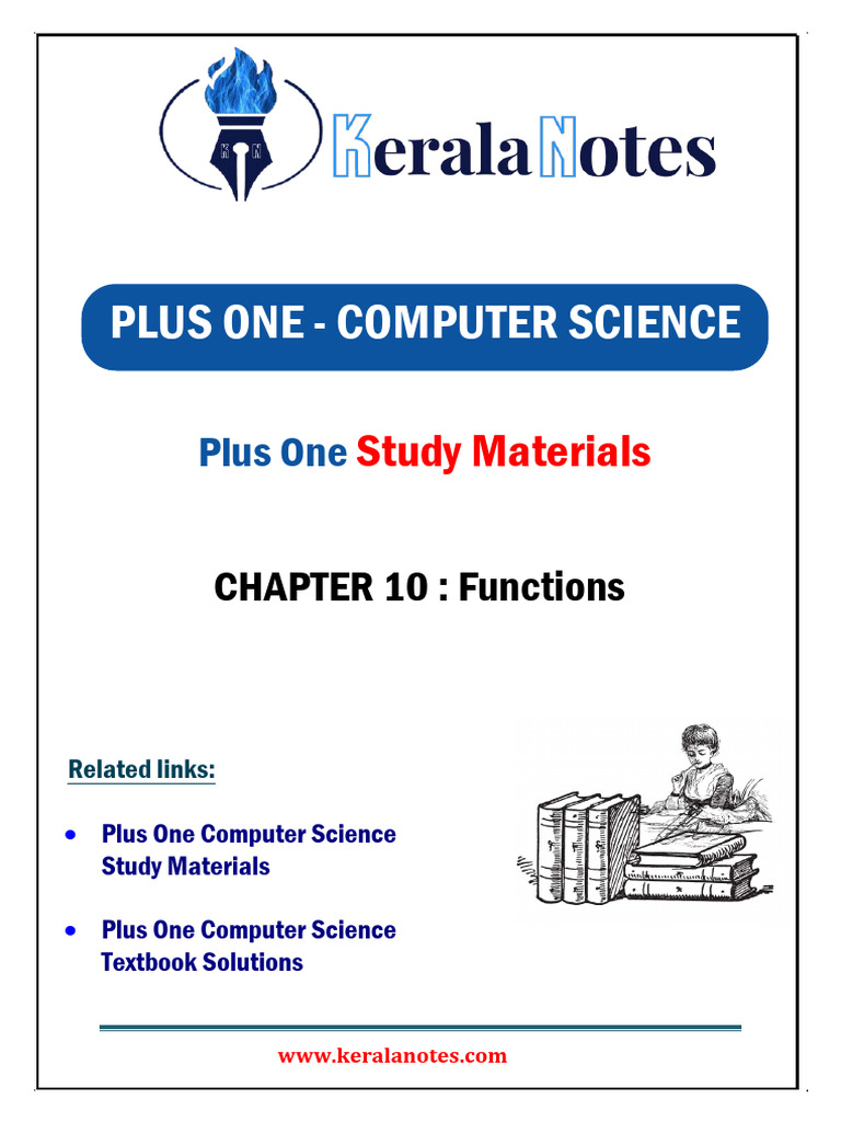 KN Plus One Computer Science Chapter 10 Notes - Kerala Notes | PDF ...