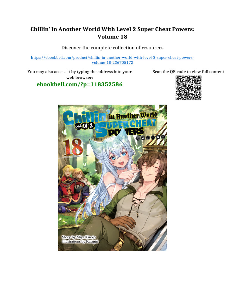 Chillin' in Another World With Level 2 Super Cheat Powers: Volume 18 ...