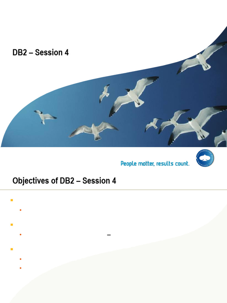 DB2 - Session - 4 | PDF | Ibm Db2 | Computing
