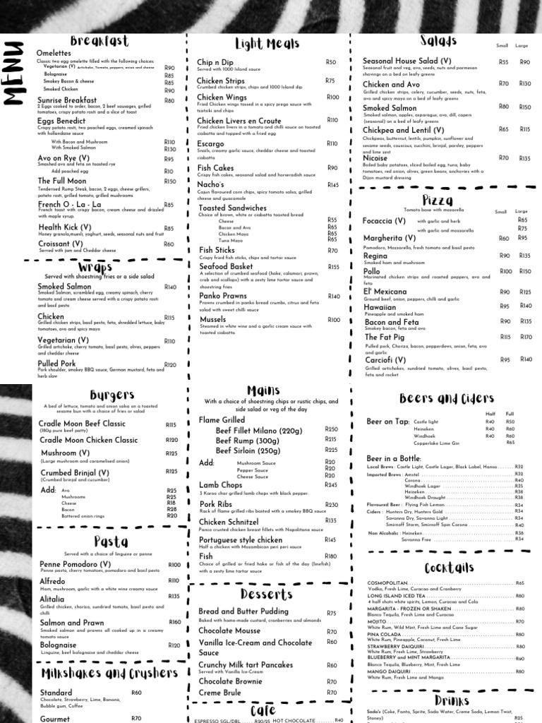 1- Pool Main Restaurant Menu - March 24-Compressed | PDF | Bacon | Sauce