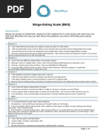 EDE-Q Scoring and Subscale Instructions | PDF | Eating Disorder ...