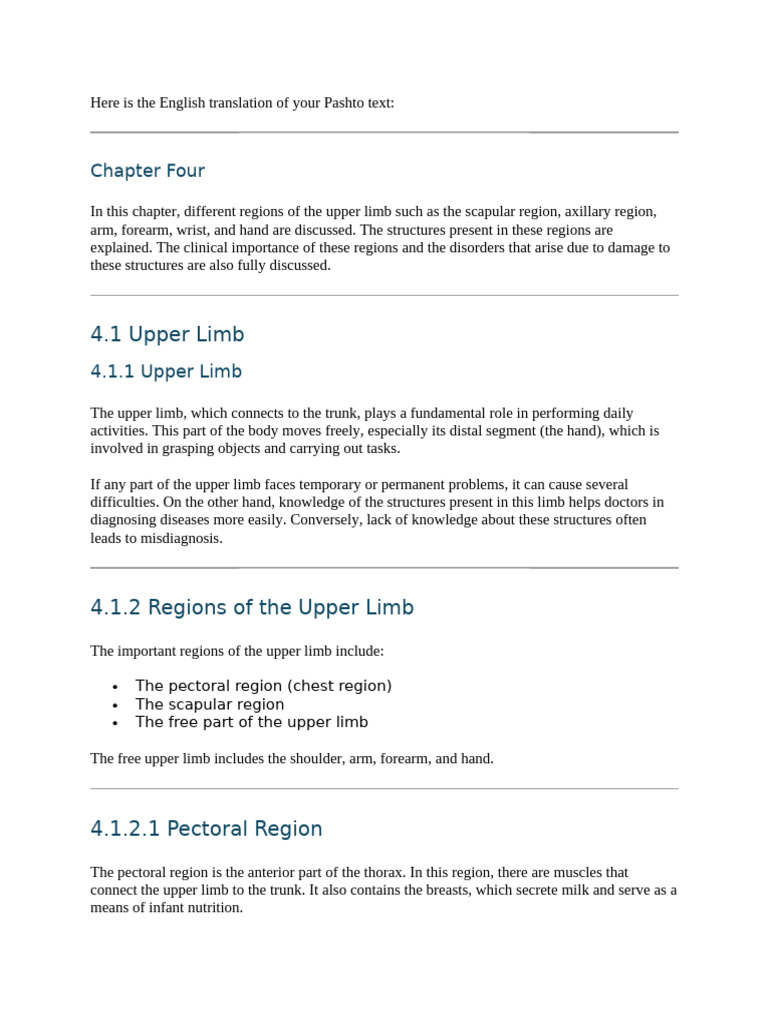 Anotomy Upper Limb NMF | PDF | Breast | Musculoskeletal System