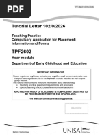 Teaching Practice Placement Guide 2023 | PDF | Teachers | Mentorship