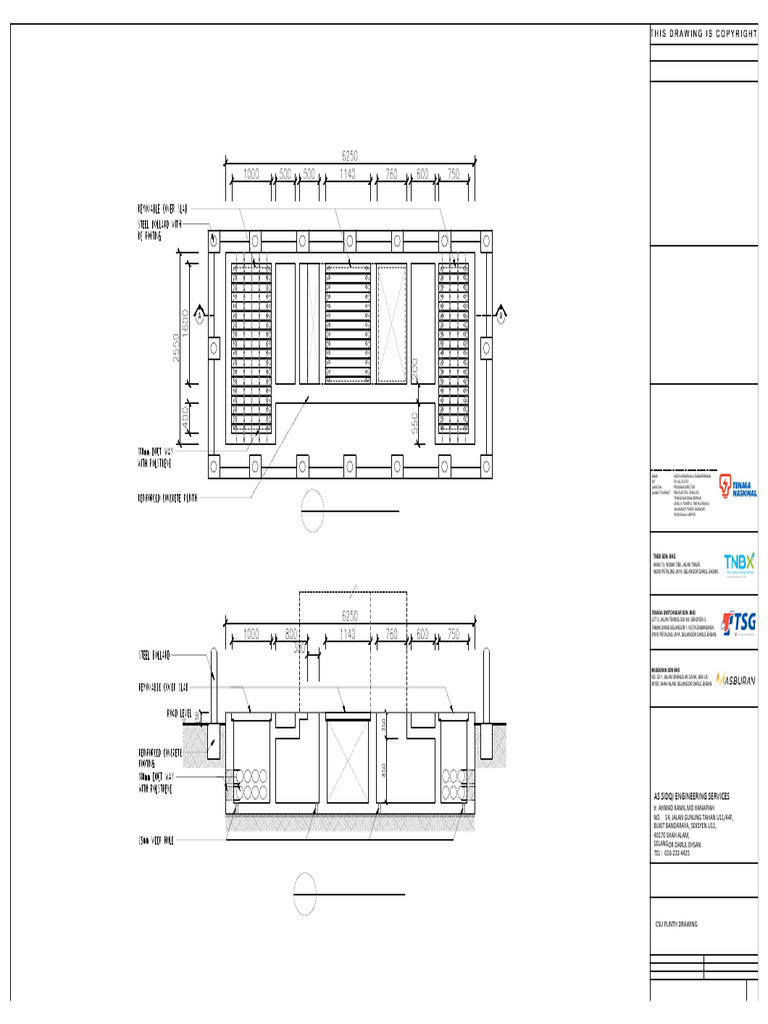 15.02.2026 Plinth Drawing-Plinth 002 | PDF | Electric Power | Malaysia