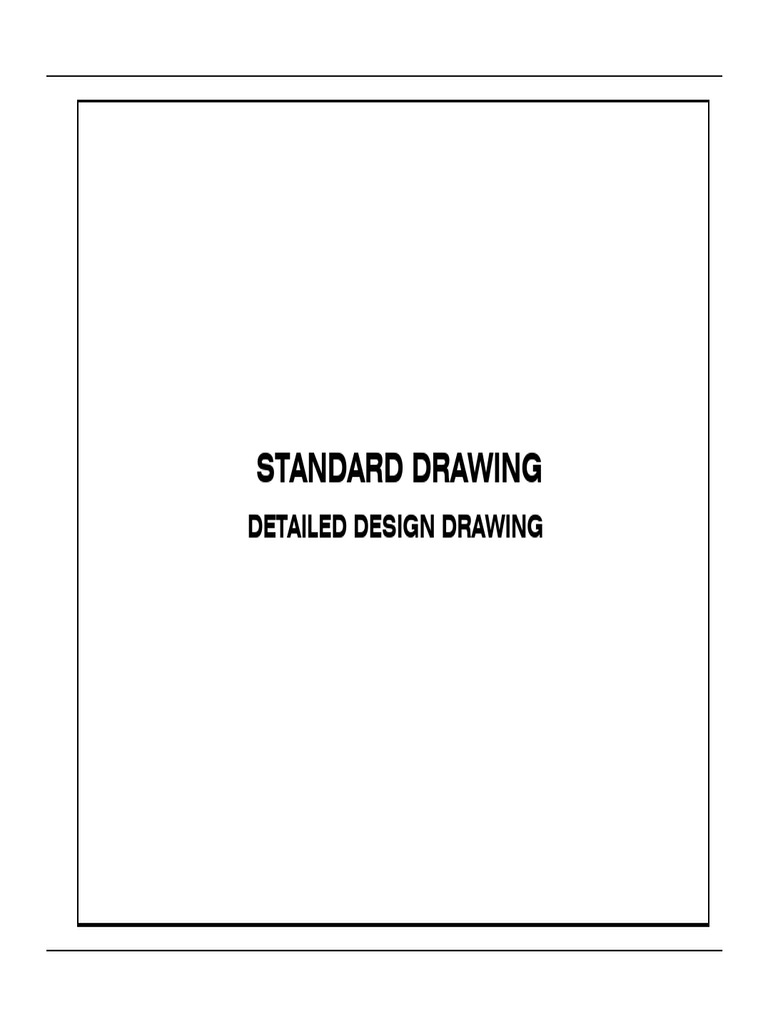 Standard Drawings | PDF | Wall | Masonry