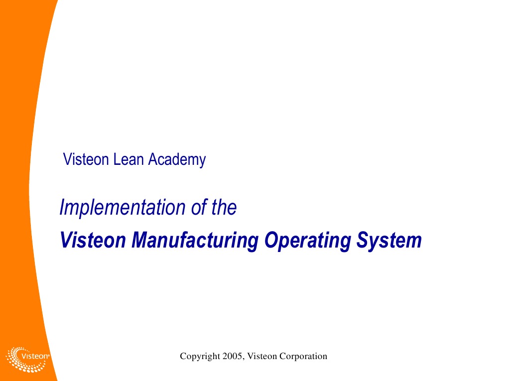 VMOS Lean Management | PDF | Mentorship | Lean Manufacturing