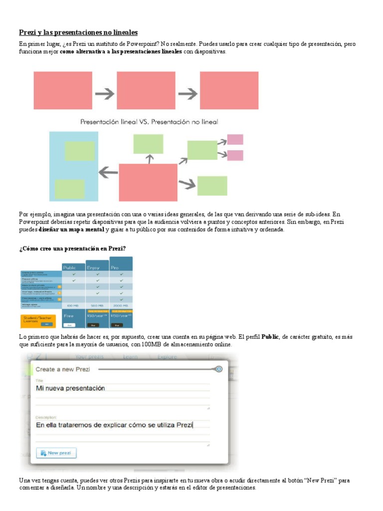 Tutorial Prezi | PDF | Microsoft PowerPoint | Point and Click