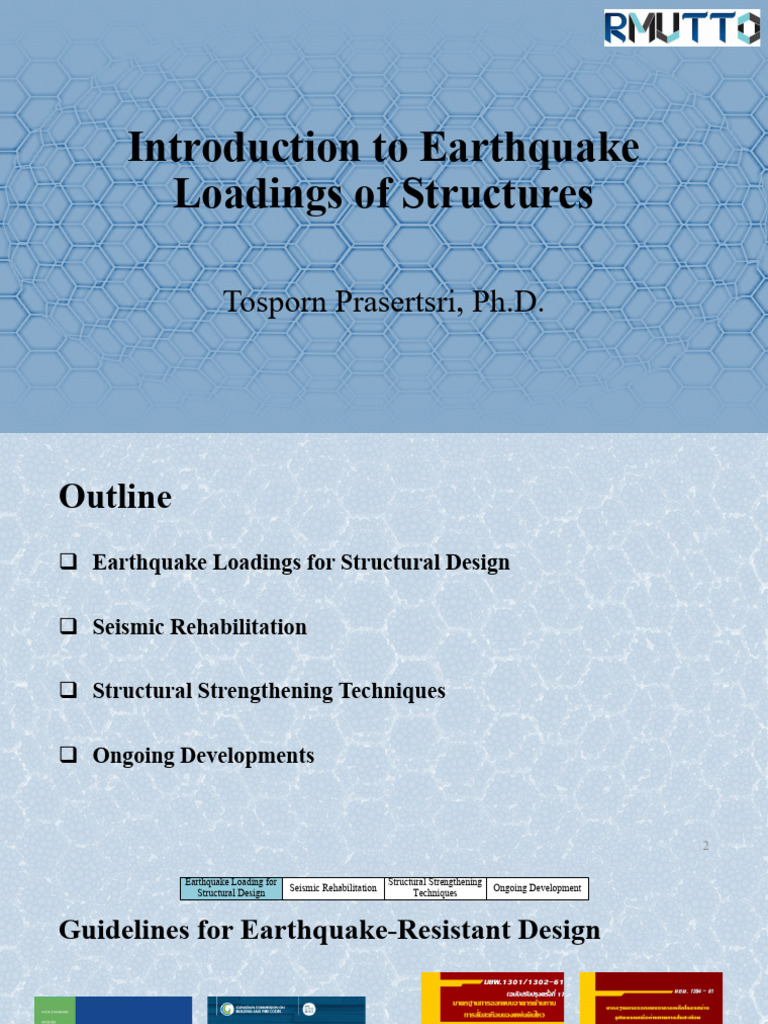 Introduction To Earthquake Loadings of Structures - Tosporn | PDF ...