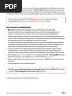 Stroke Patient Positioning Guidelines | PDF | Medical Specialties ...