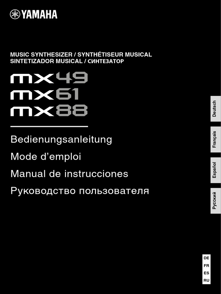 Manual MX49 - Ver2 | PDF | Altoparlante | USB