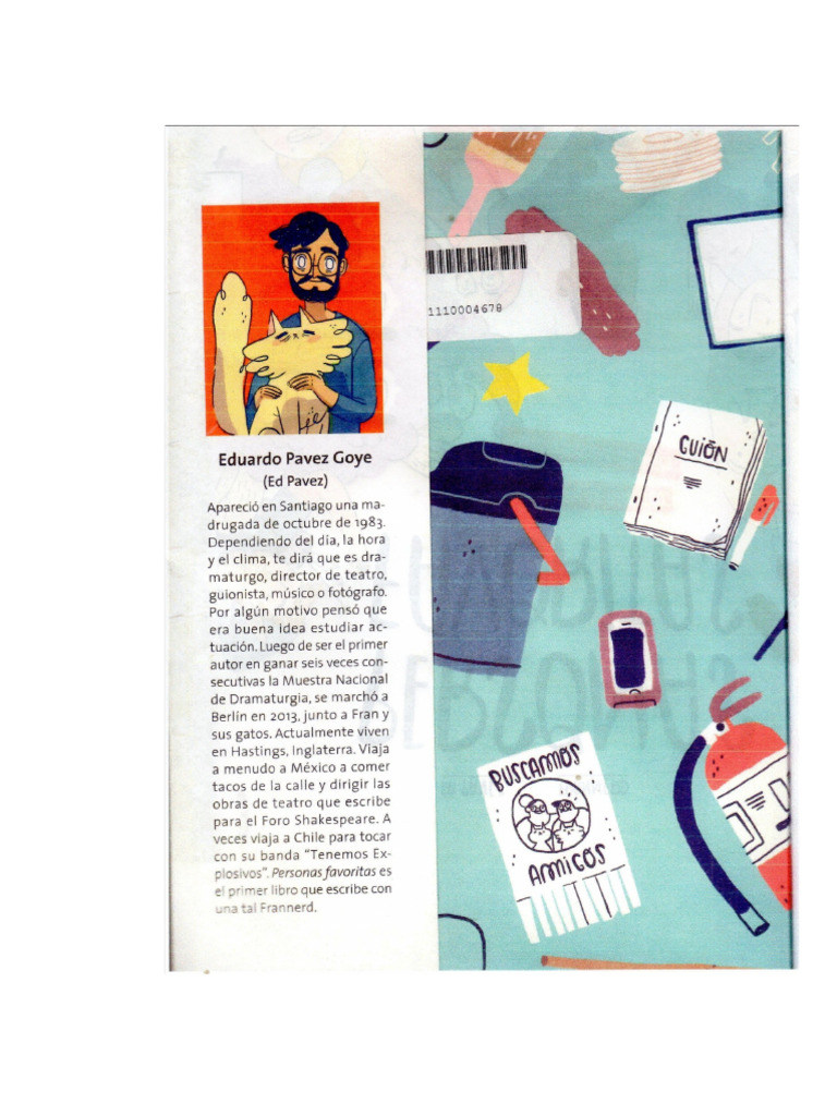Portada Mi Persona Favorita | PDF