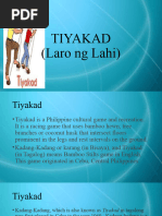 Kadang-Kadang: The Bamboo Stilt Game | PDF