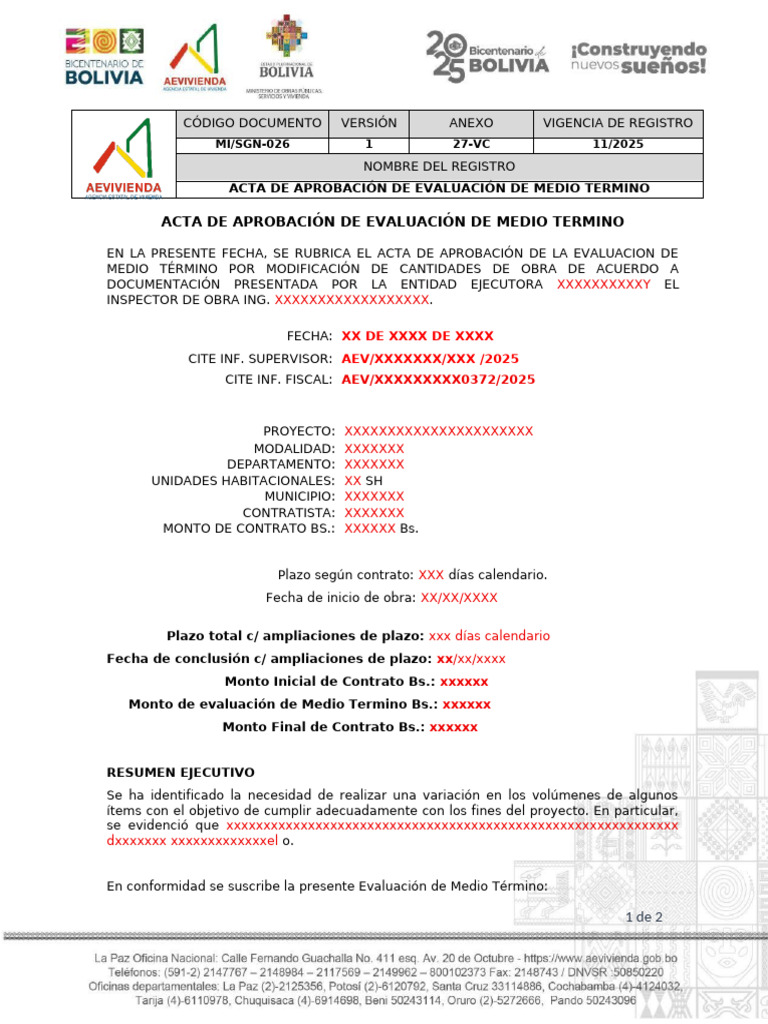 Anexo 27-Vc Acta de Aprobacion | PDF
