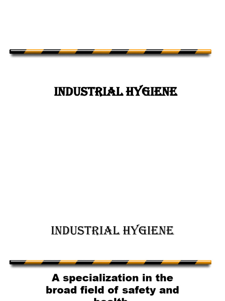 Hygene PPT 04 | PDF