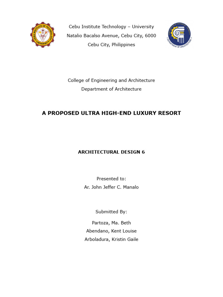 Research Paper Luxury Resort P2 | PDF | Stairs