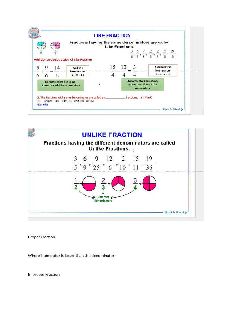 Fraction | PDF