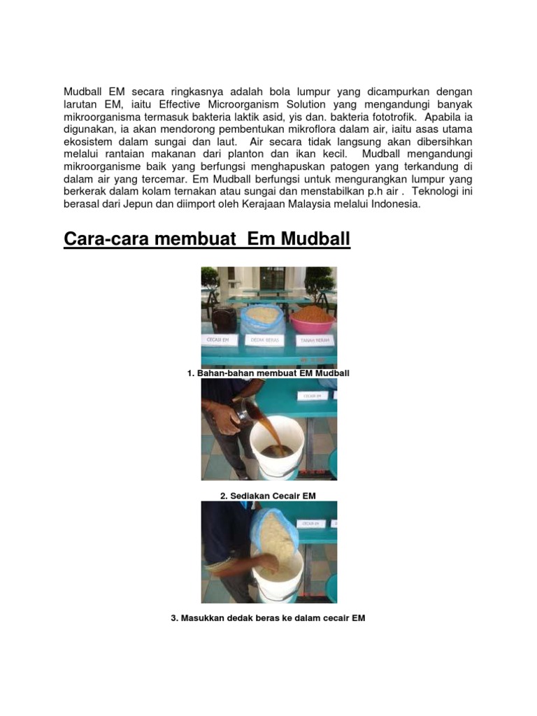 Mudball | PDF | Sains & Matematika