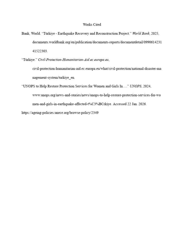 Turkey Gender Policy Bibliography | PDF