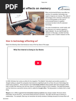 Google Effects on Memory | PDF | Science