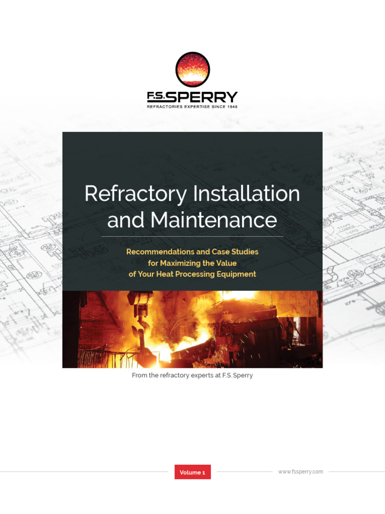 Refractory Installation and Maintenance F.S. Sperry 2017 | PDF ...
