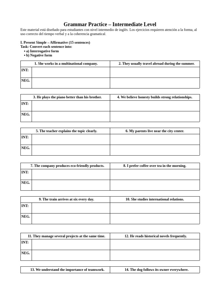 GRAMMAR REVIEW ok | PDF