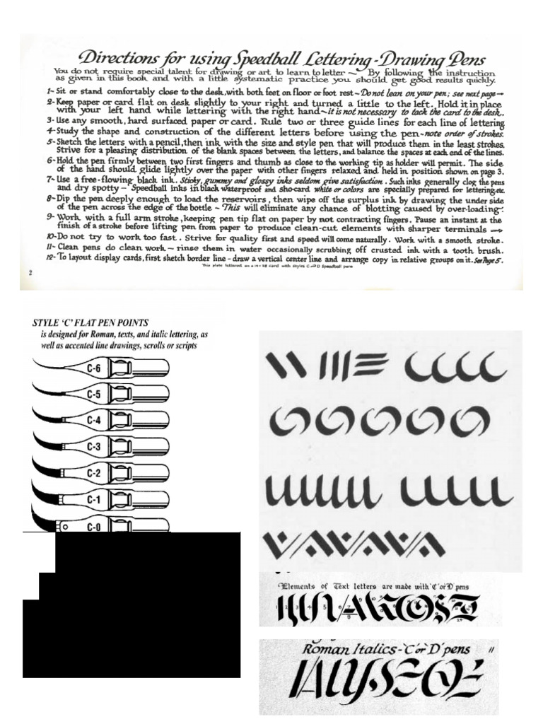 Calligraphy Workbook 2 | PDF