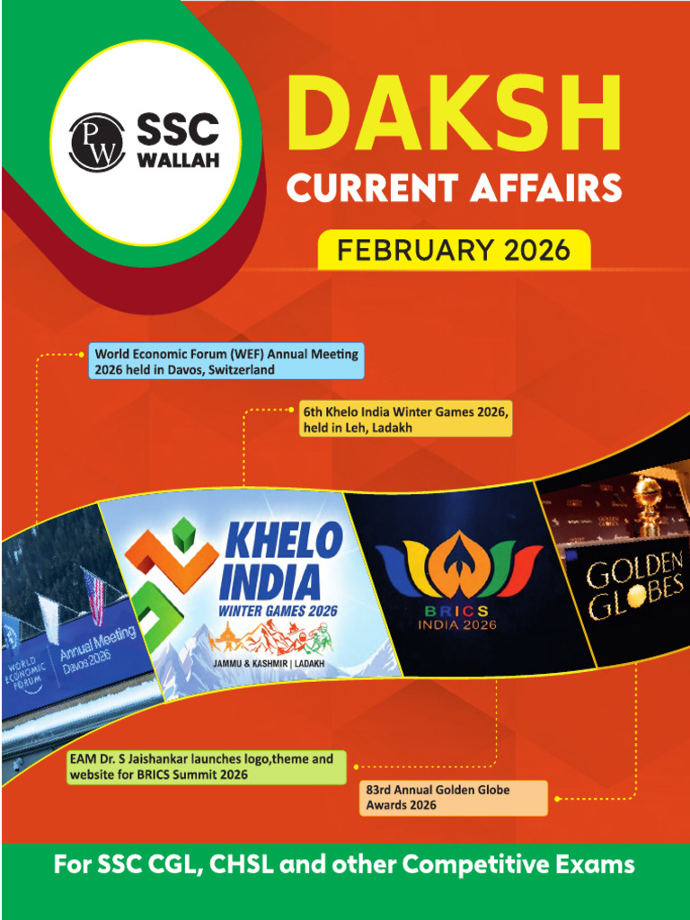 Current Affairs Magazine February (English) | PDF