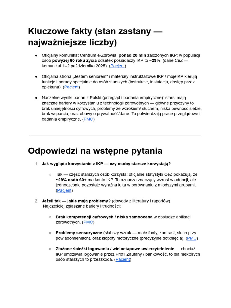 Stan Obecny IKP | PDF