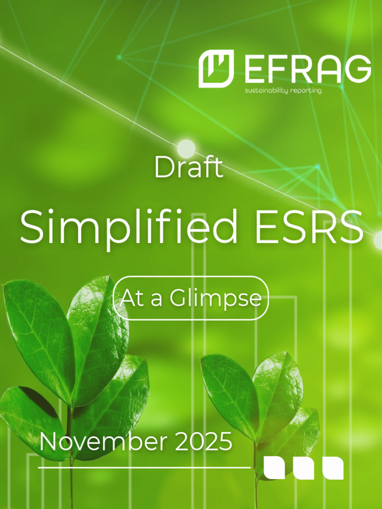Simplified ESRS Factsheets | PDF | Water Scarcity