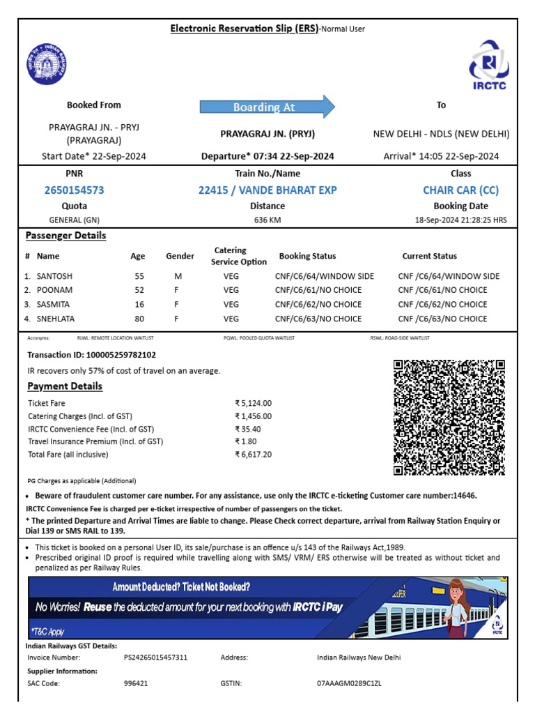 PRY TO NDLS | PDF | Identity Document