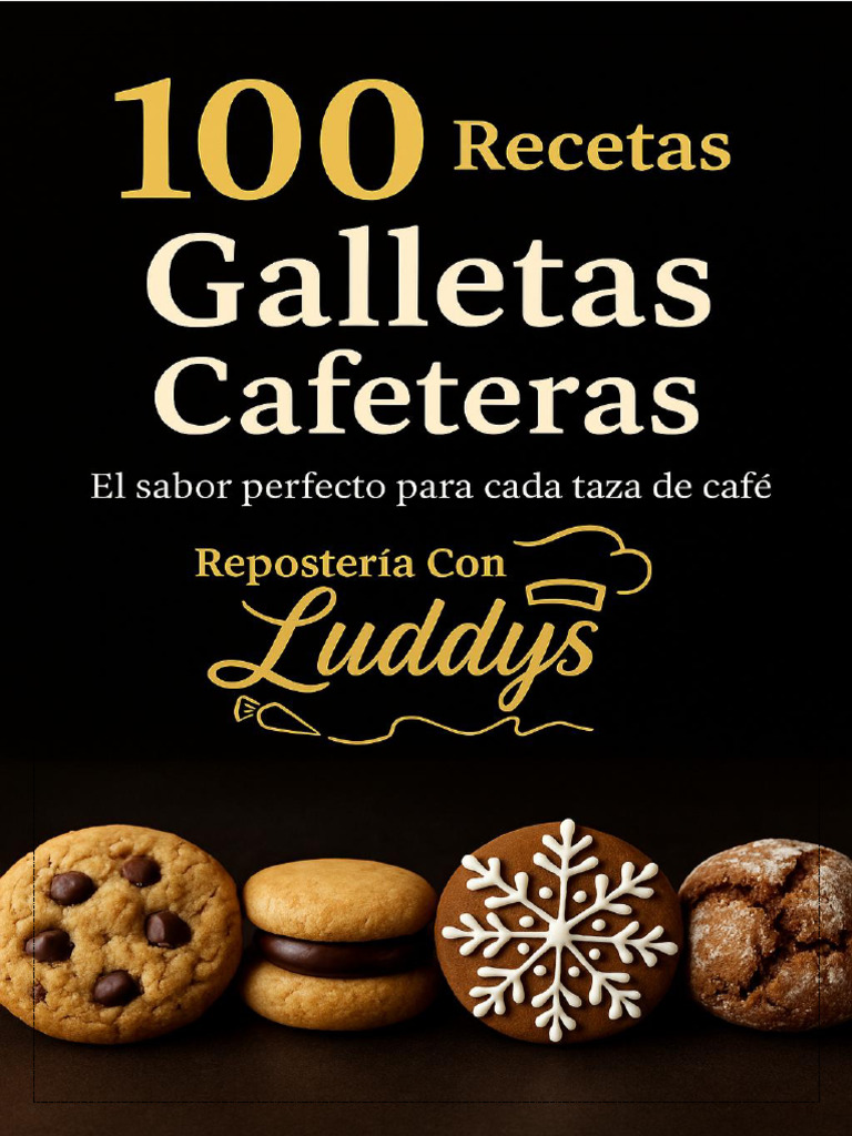 100 Recetas Galletas Cafeteras | PDF | Confitería | Postres