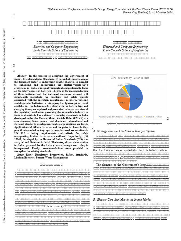 A Review of The Battery Safety Protection and Disposal Standards in ...