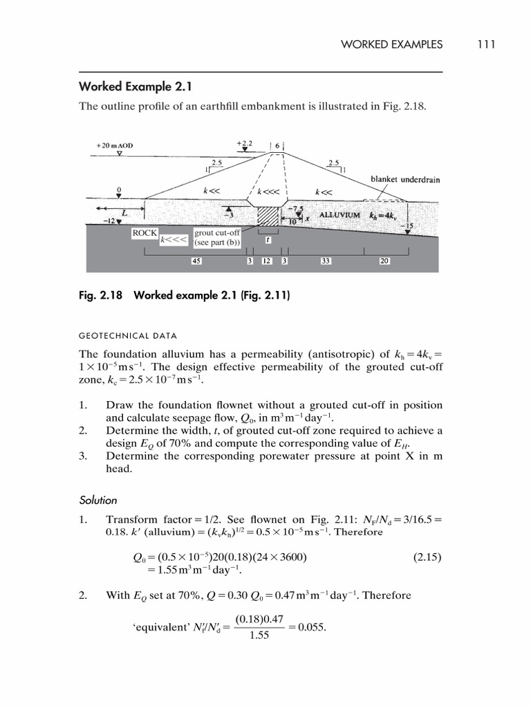 Dam Worked Examples | PDF