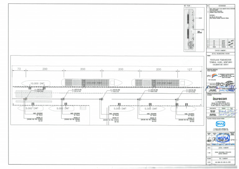 KJG-DWG-E01-DeD-EL-E055 Denah Grounding Peralatan Sistem Dermaga (1-1 ...