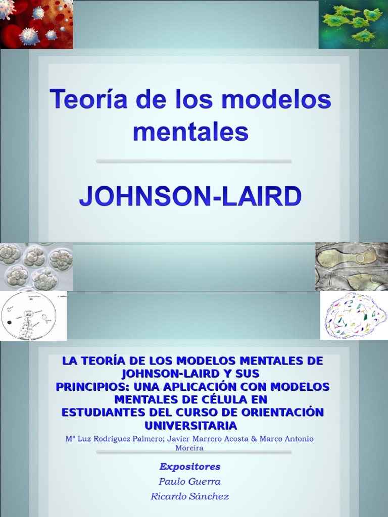 Análisis Modelos Mentales | PDF | Teoría | Mente