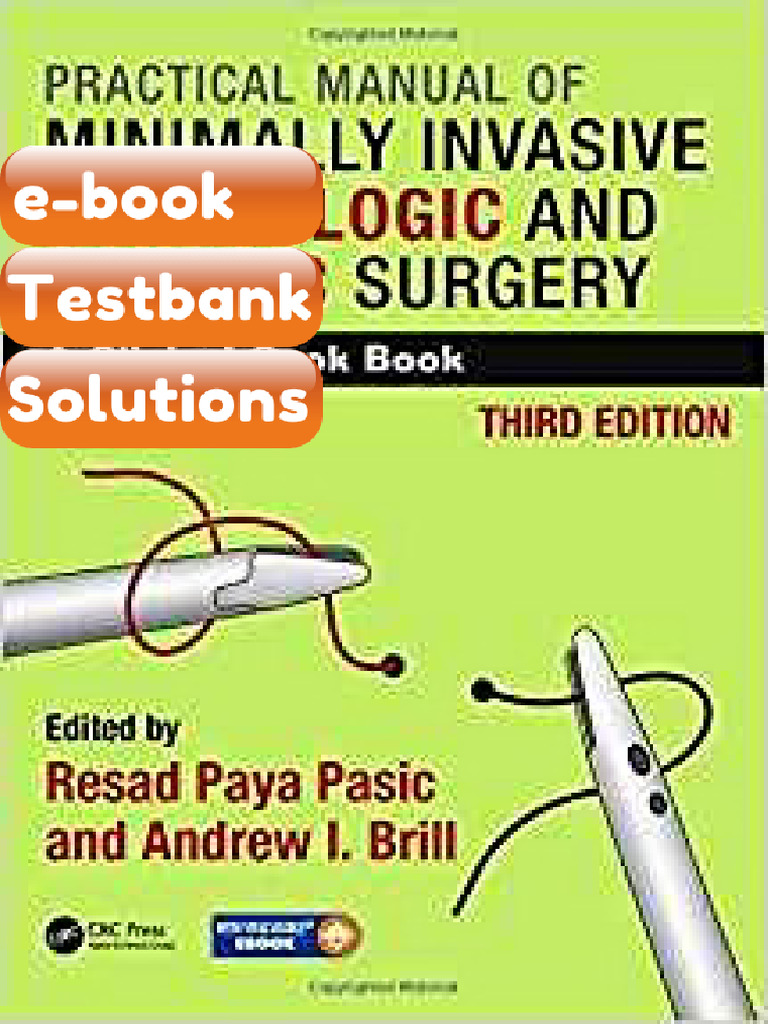 Testbank - Practical Manual of Minimally Invasive Gynecologic and ...