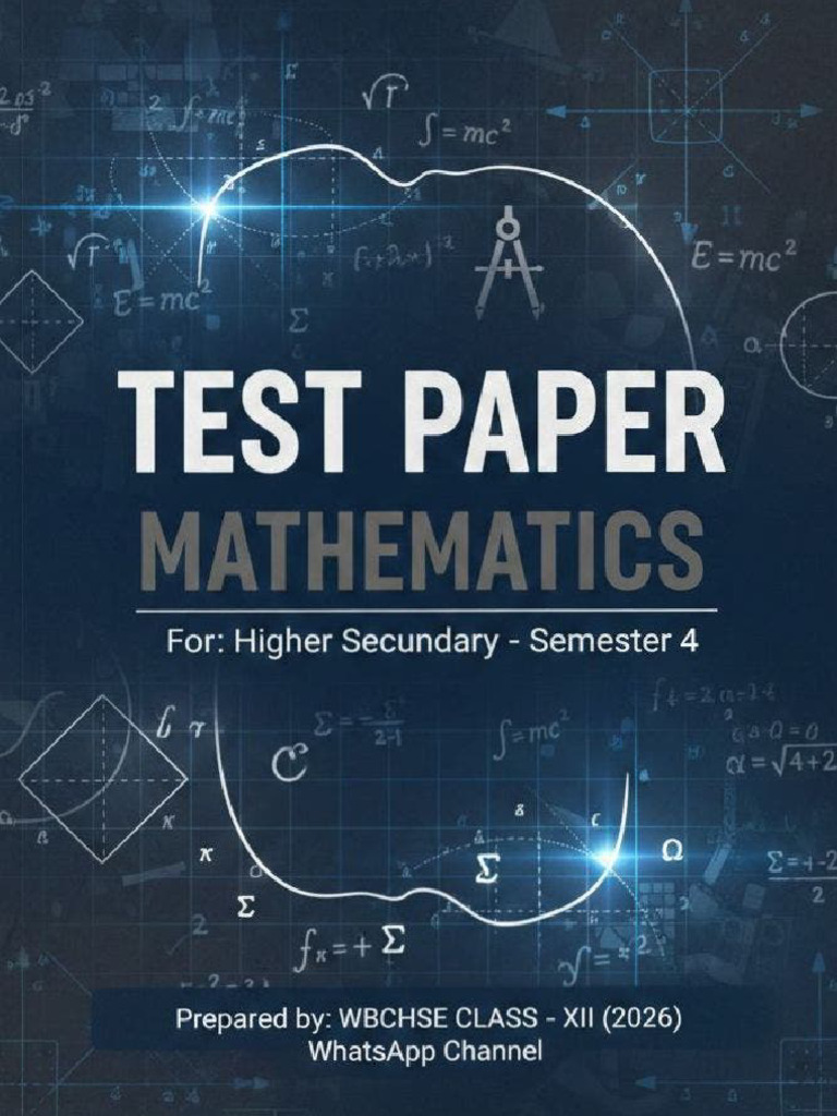 MATH Test Paper | PDF