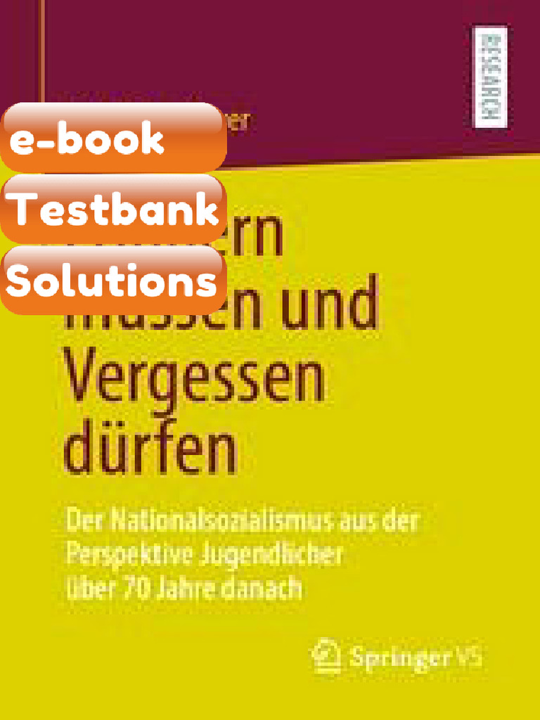 Erinnern Massen Und Vergessen Darfen Der Nationalsozialismus Aus Der ...