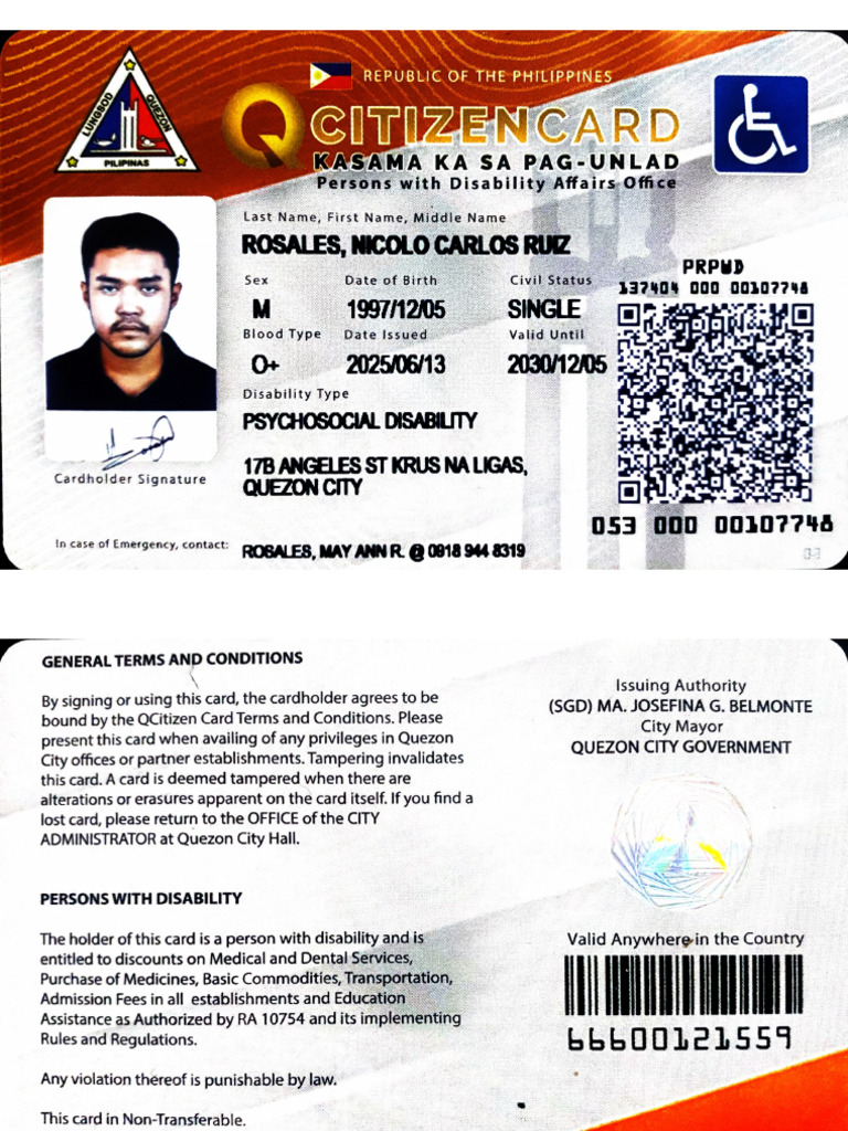 PWD Id 2025 | PDF