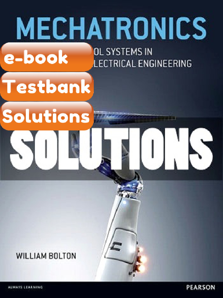 Ebook & Testbank Mechatronics Electronic Control Systems in Mechanical ...