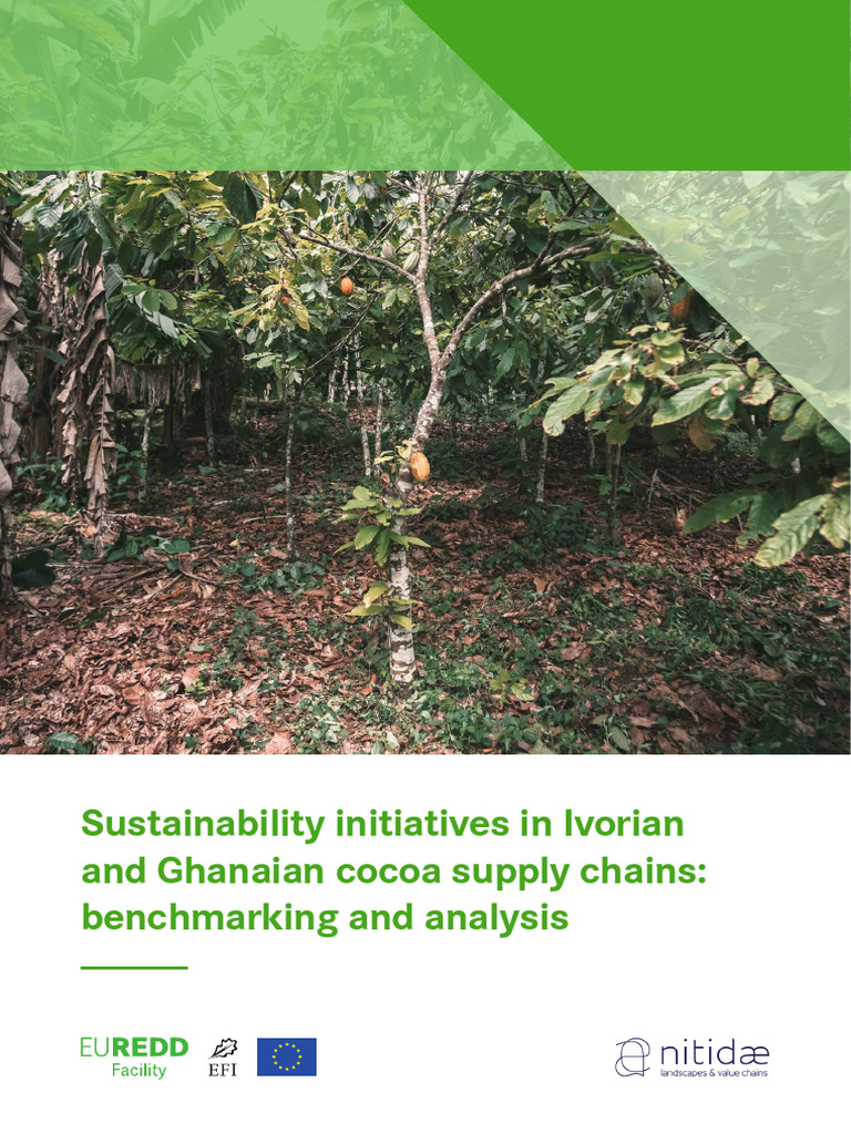 TEXTE A TRADUIRE - Cocoa Sustainability Report | PDF | Cocoa Bean | Manure