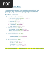 Understanding Korean Batchim Rules | PDF | Consonant | Human Voice