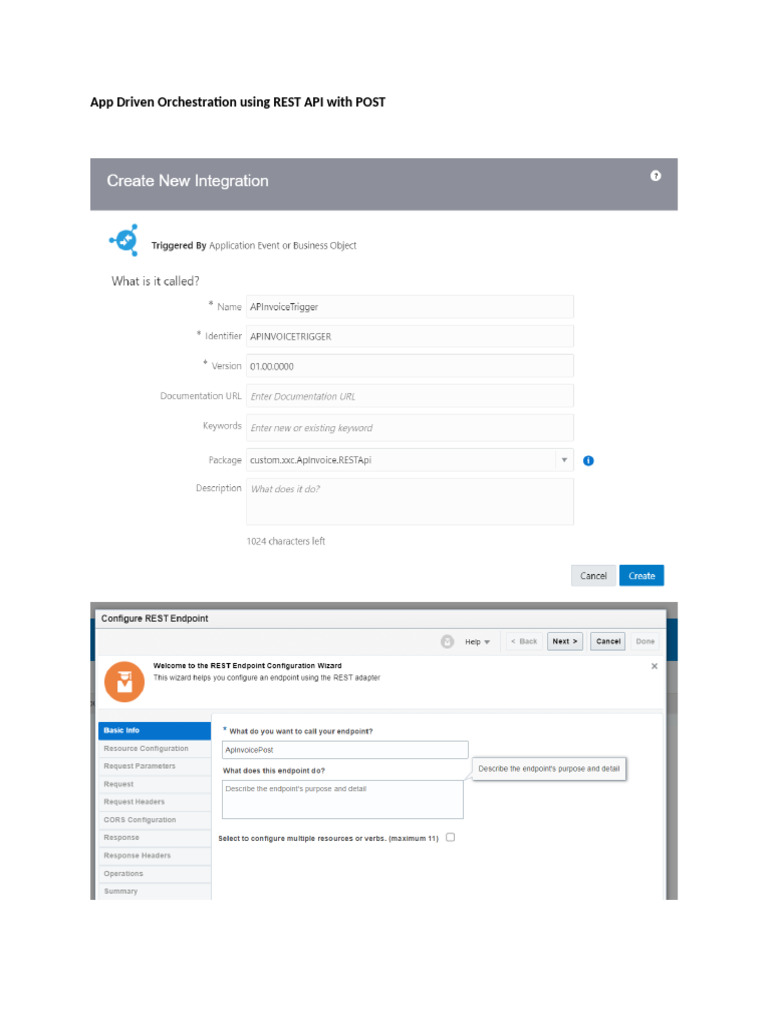 App Driven Orchestration Using REST API | PDF