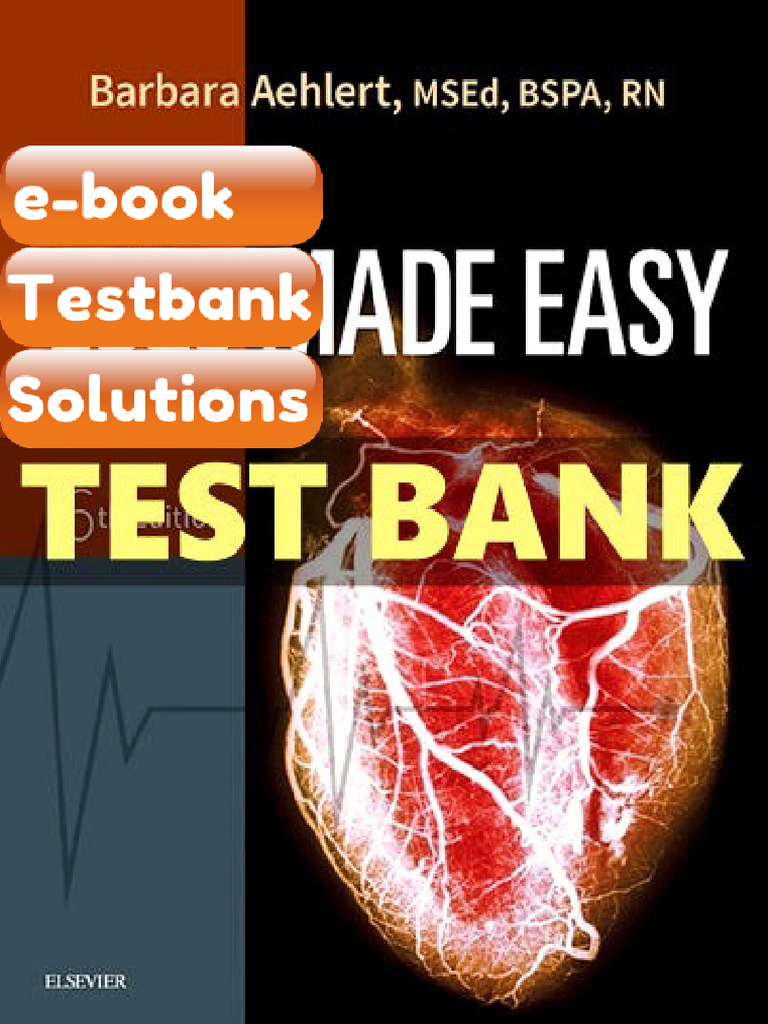 eBook & Testbank ECGs Made Easy 6 Ed Barbara | PDF | Subscription ...