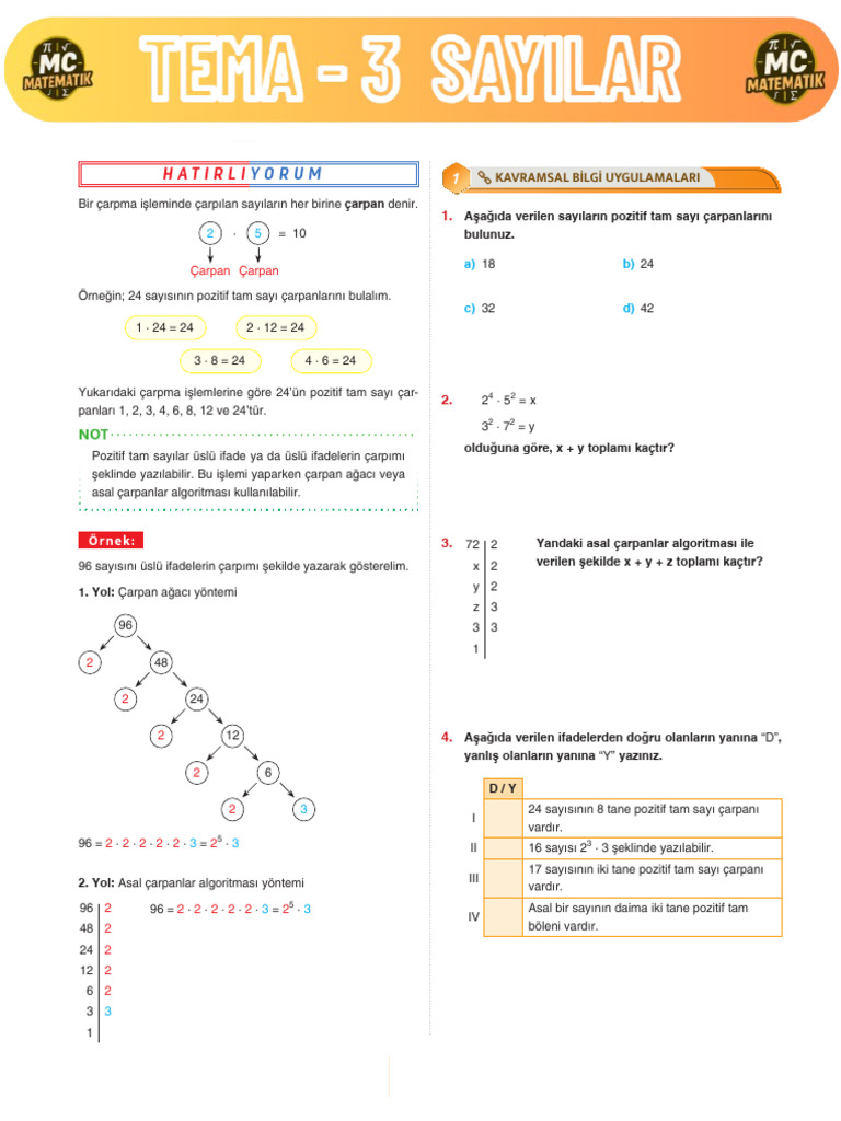 Sayilar 1 | PDF