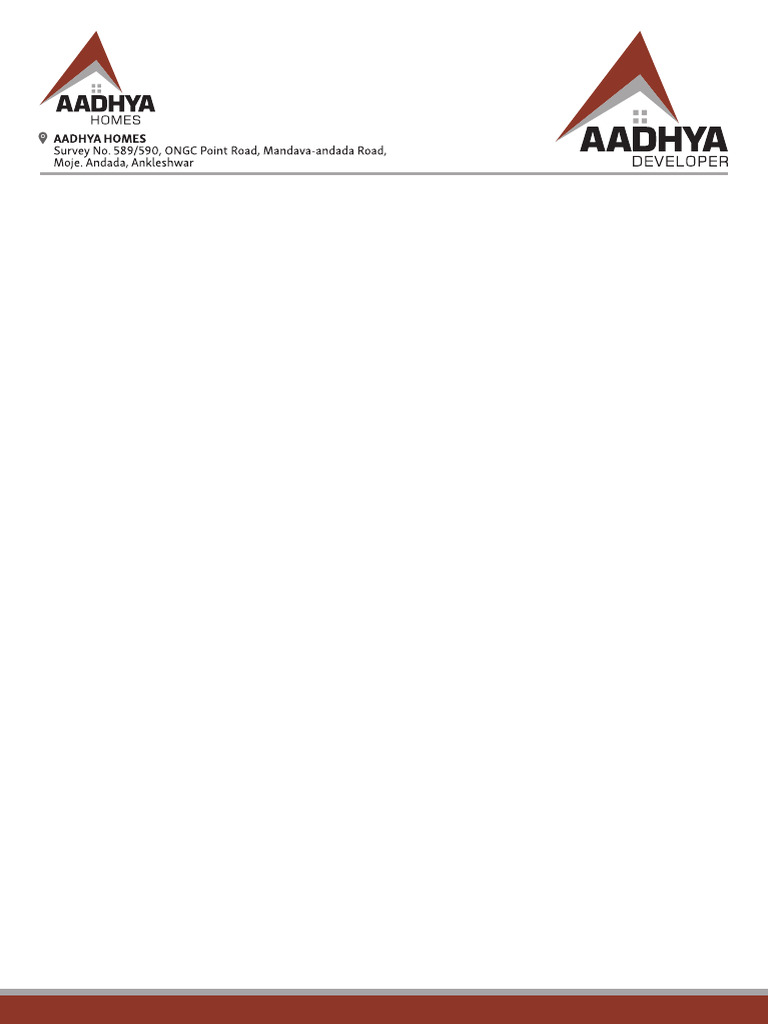 Aadhya Homes Later Head | PDF
